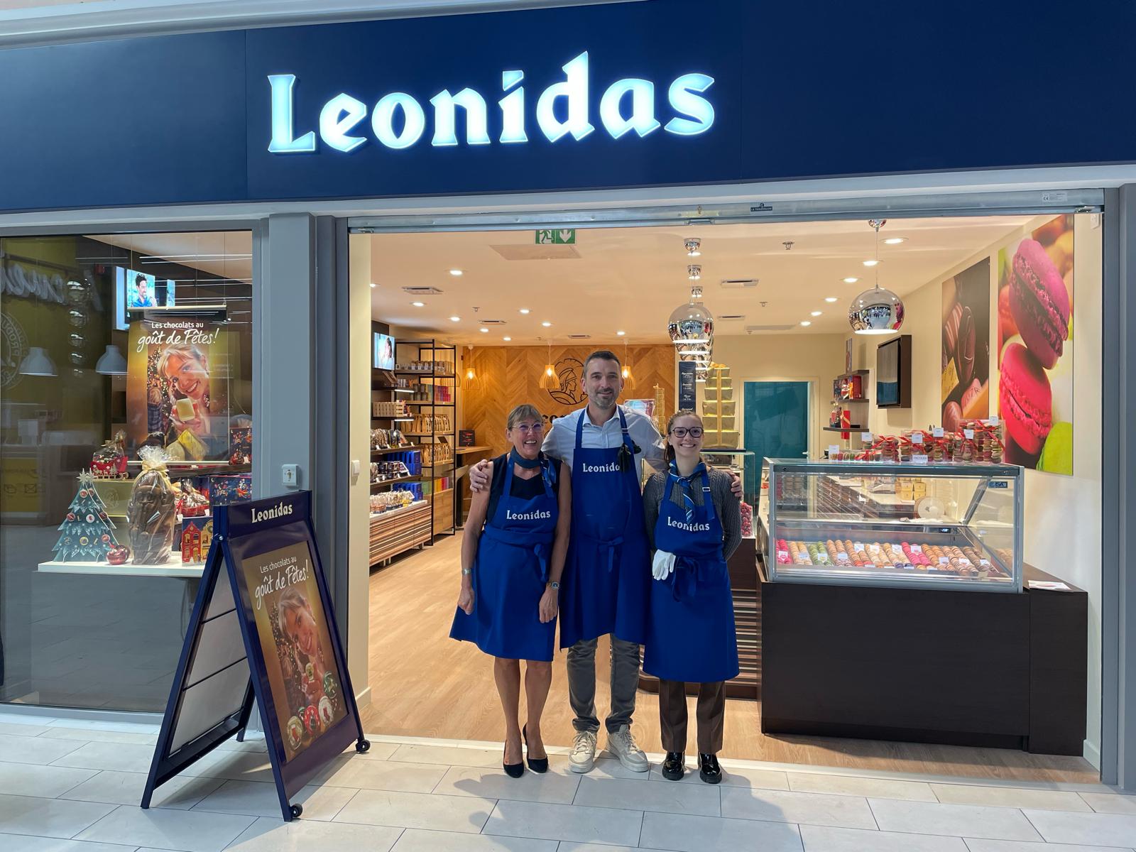 La Franchise Leonidas - 2 Nouveaux Magasins dans le Sud-Est